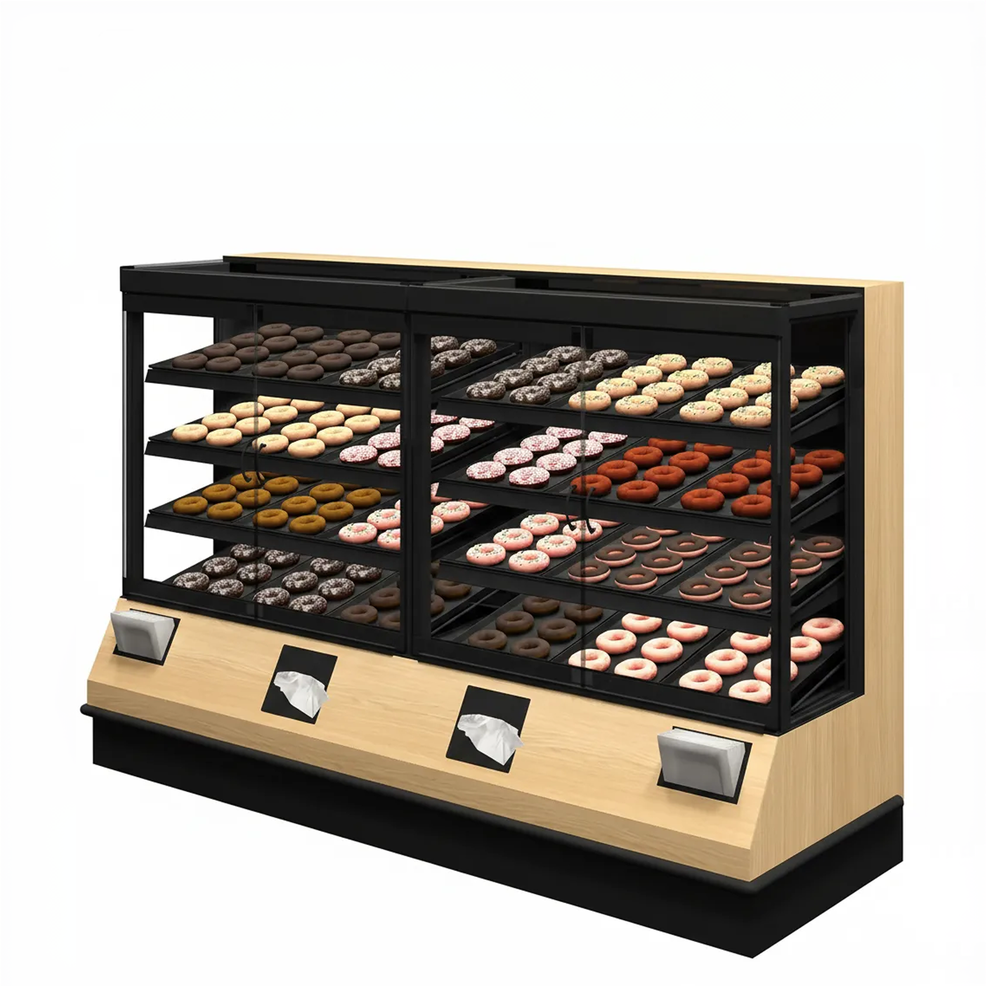 Four Door Bakery Display – AMR Environmental Services